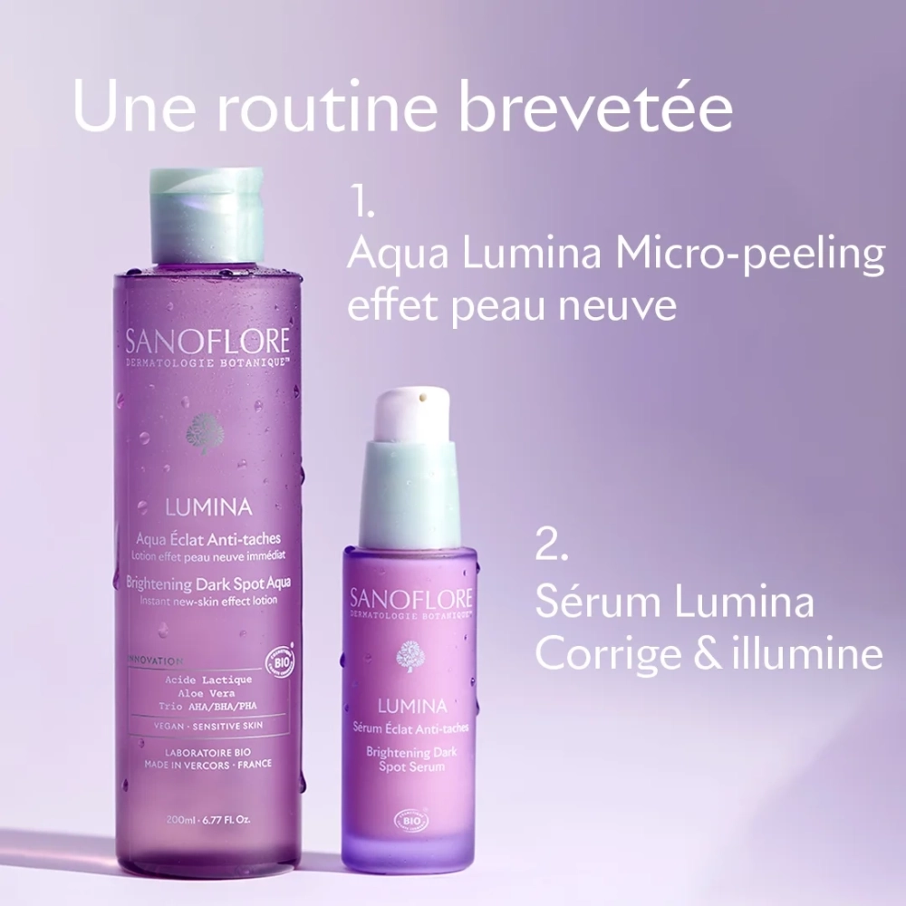 Aqua Éclat Anti-Taches LUMINA – Lotion effet peau neuve