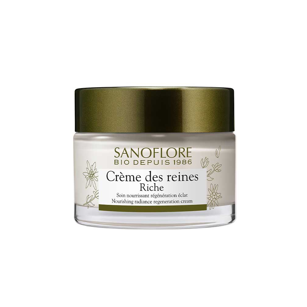 Crème des Reines Riche | Crème visage anti-âge certifiée bio